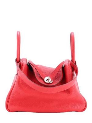 Hermès Lindy Bag Clemence 30 - Red