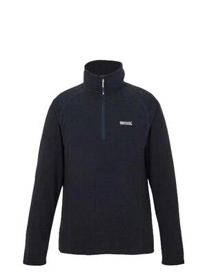REGATTA Quarter Zip Fleece Top - Navy