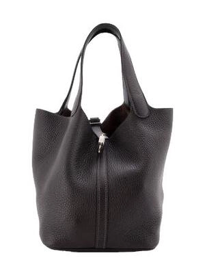 Hermès Picotin Lock Bag Clemence Mm - Brown