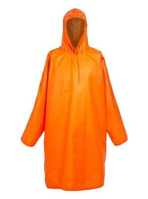 REGATTA Fedrik Waterproof Poncho - Persimmon