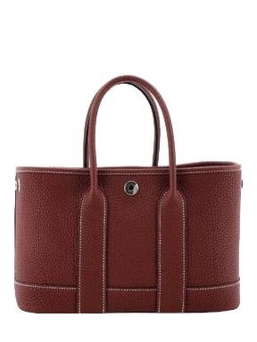 Hermès Neo Garden Party Tote Leather 23 - Red