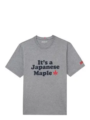 Boast Japanese Maple Leaf Tee Heather Grey