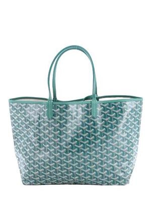 Goyard Saint Louis Tote Coated Canvas Pm - Green