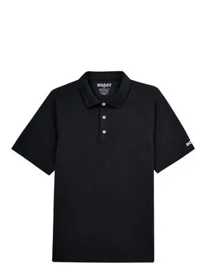 Boast Performance Raglan Polo 2.0 - Black