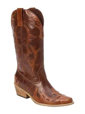 Matisse Wylie Western Boots - Brown/saddle
