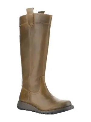 Fly London Fly London Sird Knee High Boot Camel