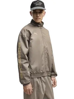 PUMA Puma Porsche Legacy Pepita Jacket Beige