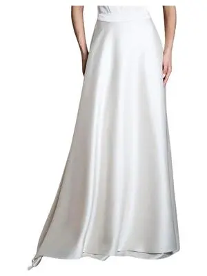 Coast Bridal Wrap Overskirt With Train - Ecru