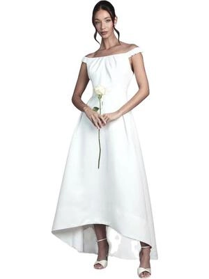 Coast Bardot A-line Maxi Dress - Ivory