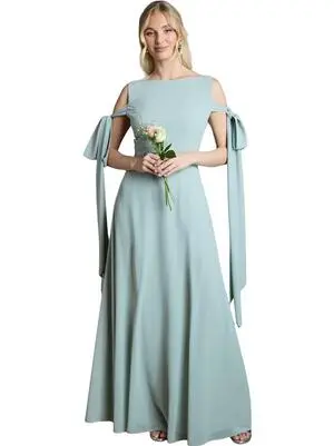 Coast Bow Sleeve Maxi Dress - Sage