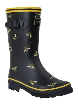 REGATTA Amelia Bee Print Ankle Boots - Black