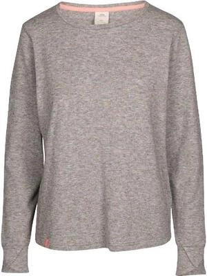 TRESPASS Rina Marl Long-sleeved Top - Gray