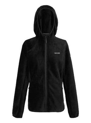 REGATTA Endra Hooded Fleece Jacket - Black