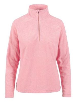 TRESPASS Meadows Fleece Half-zip - Carnation