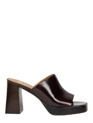 BOBBIES Bobbies Renata Heeled Platform Mules