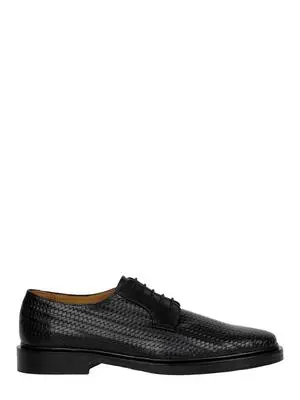 BOBBIES Terrence Derby Shoes - Intense Black