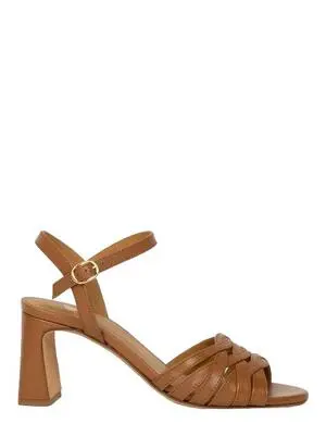 BOBBIES Loren Heeled Sandals - Camel