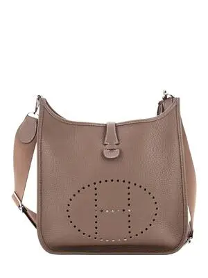 Hermès Evelyne Bag Gen Iii Clemence Pm - Grey