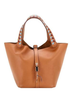 Hermès Picotin Lock Bag Tressage Epsom Mm - Brown