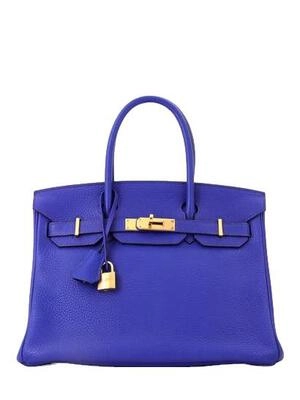 Hermès Birkin Handbag Clemence With Gold Hardware 30 At Nordstrom Blue