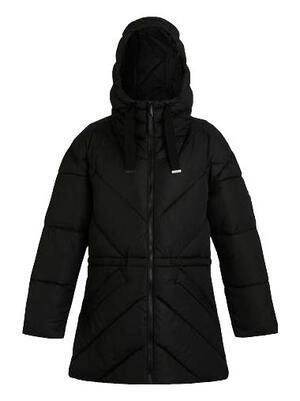 REGATTA Rusey Quilted Padded Jacket With Hood - Black