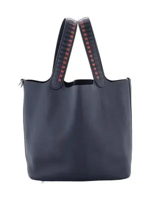 Hermès Picotin Lock Bag Tressage Epsom Mm - Blue