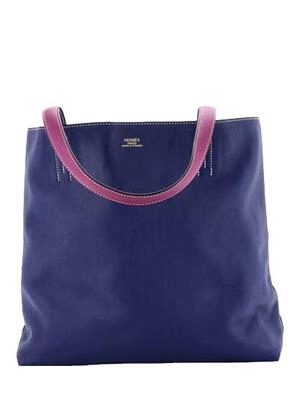 Hermès Double Sens Tote Swift 36 - Blue