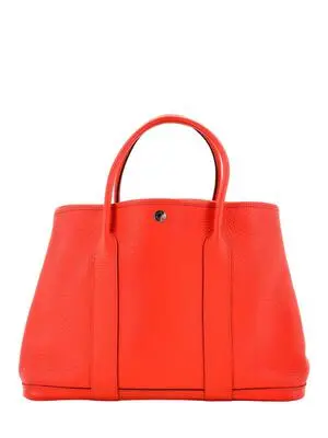 Hermès Garden Party Tote Leather 36 - Orange