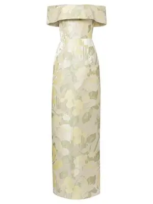 MARKARIAN Clover Floral Gown - Yellow