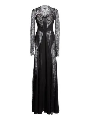 Zuhair Murad Lace Gown - Black