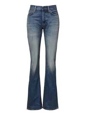 Acne Studios Faded Bootcut Jeans - Blue