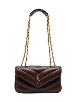 SAINT LAURENT Saint Laurent Loulou Small Leather Shoulder Bag