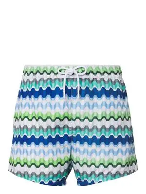 Missoni Zigzag Swim Trunks - Multicoloured