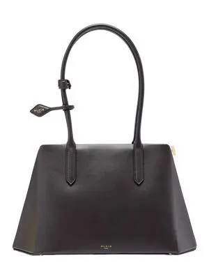 Alaïa Prisme Leather Shoulder Bag - Brown