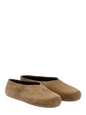 GOLDEN GOOSE Tierra Suede Slip-on Shoes - Green