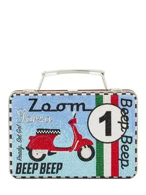 Judith Leiber Embellished Clutch - Blue