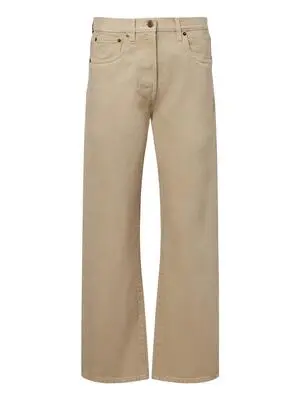 Prada Straight Leg Jeans - Beige