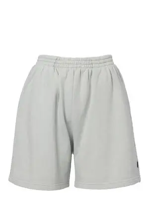 Prada Cotton Fleece Shorts - Grey