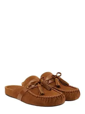 Isabel Marant Étoile Malvin Suede Mules - Brown