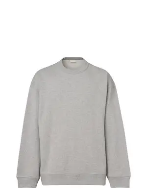 Dries Van Noten Cotton Jersey Sweatshirt - Grey