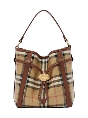 Burberry Small Bucket Bag - Beige