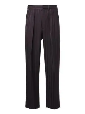TOM FORD Striped Jacquard Tailored Pants - Grey