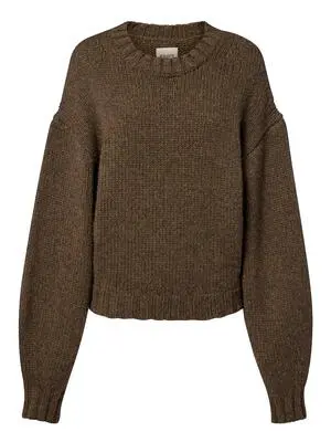 Khaite Gemma Oversized Cashmere Sweater Artichoke - Green