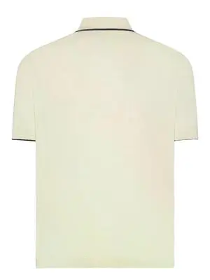 CRUNA Rivoli Contrast-trim Polo Shirt - Neutrals
