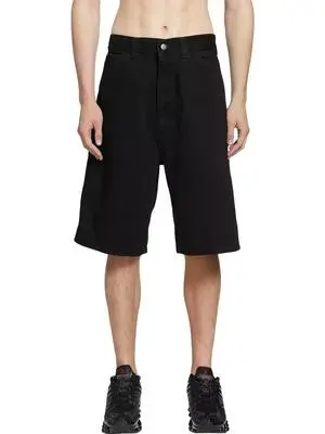 Carhartt Work In Progress Cotton Cargo Shorts - Black