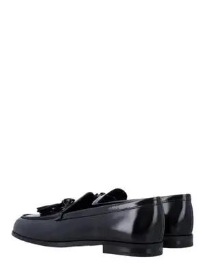 Church's Tassel Detail Leather Loafers - Black