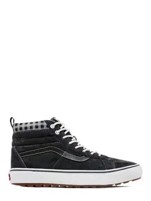 VANS Sk8-hi Mte-1 Plaid Sneakers - Black