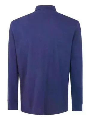 Polo Ralph Lauren Long-sleeve Cotton Polo Shirt - Blue