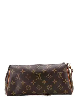 LOUIS VUITTON Monogram Canvas Eva Clutch - Brown