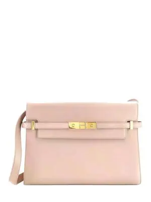 Saint Laurent Manhattan Medium Shoulder Bag - Neutrals